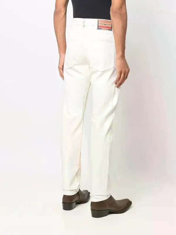 DIESEL® 1995 Distressed Wash Jeans - White