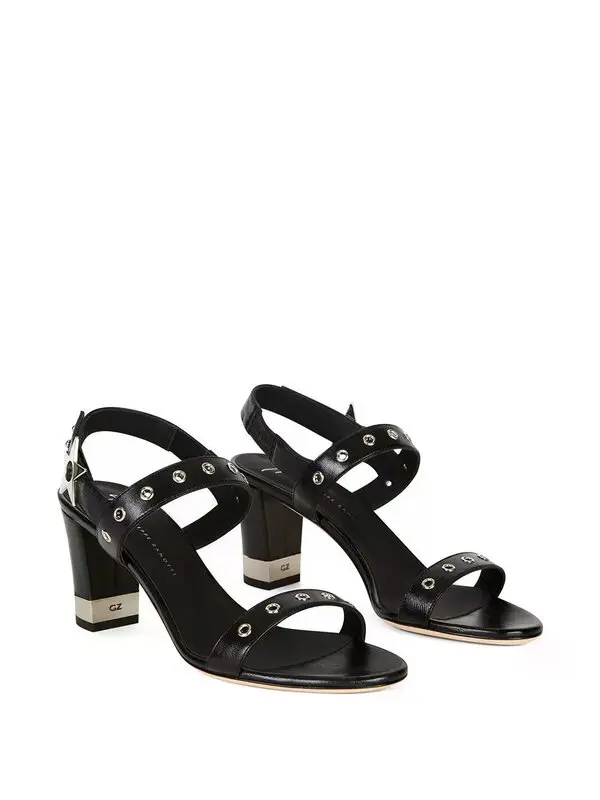 GIUSEPPE ZANOTTI Eyelet Applique Sandals