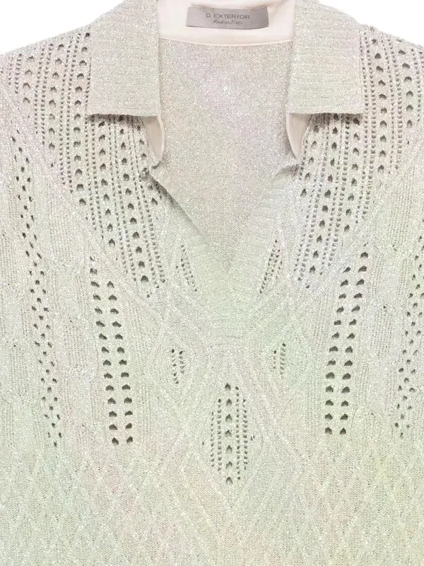 D.exterior Openwork Top