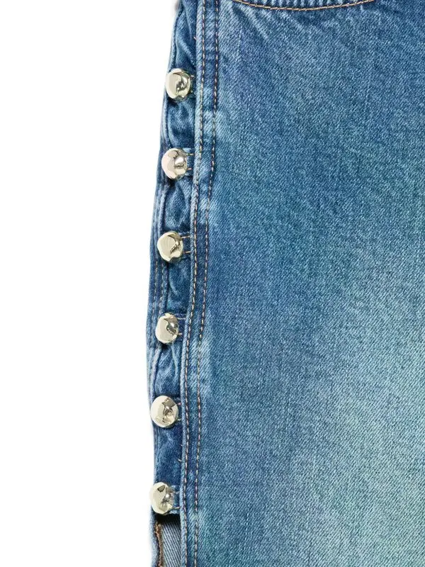 Simkhai Button-embellished Jeans