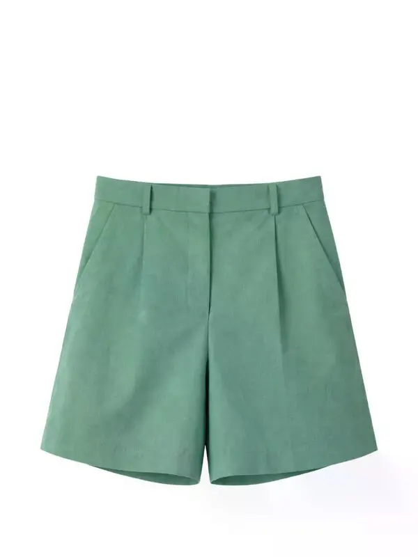 Max Mara Tailored Pleated Shorts