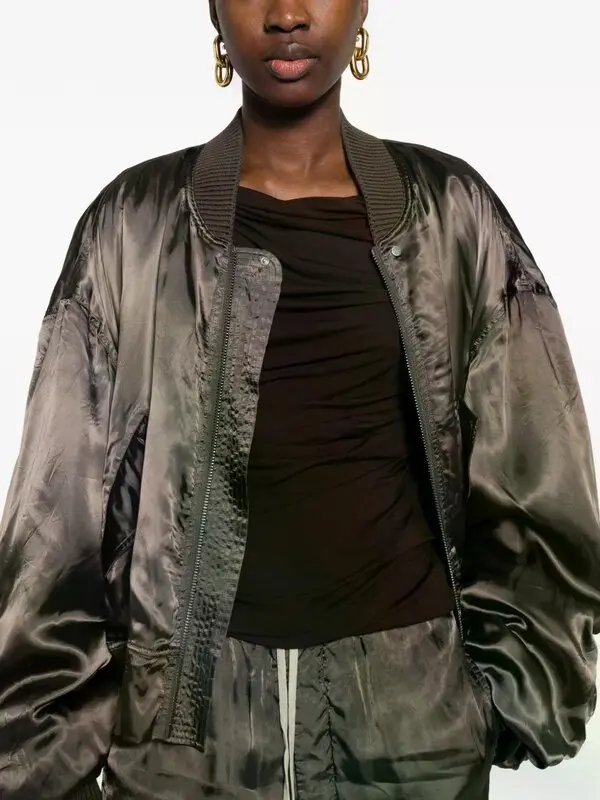 Rick Owens Bomber Jacket - Brown