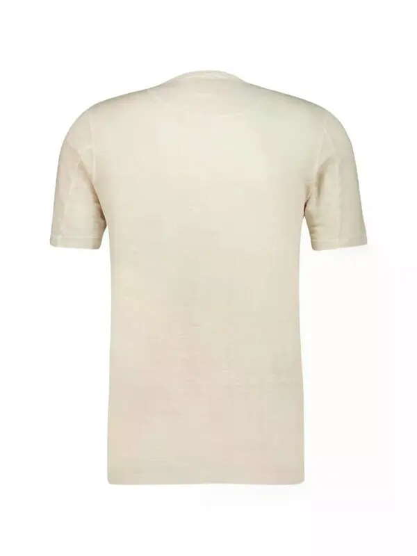 120% Lino Round-neck Short-sleeve T-shirt