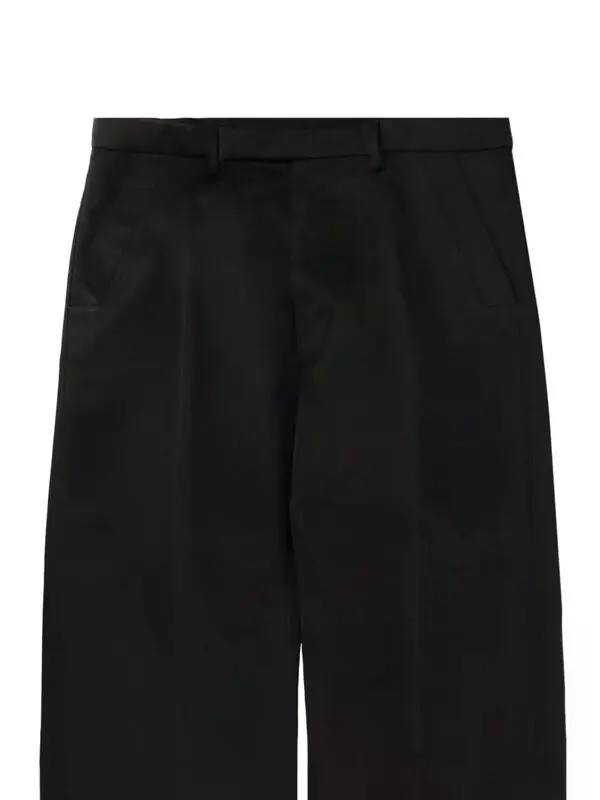 Rick Owens Concealed Fastening Wide Leg Trousers