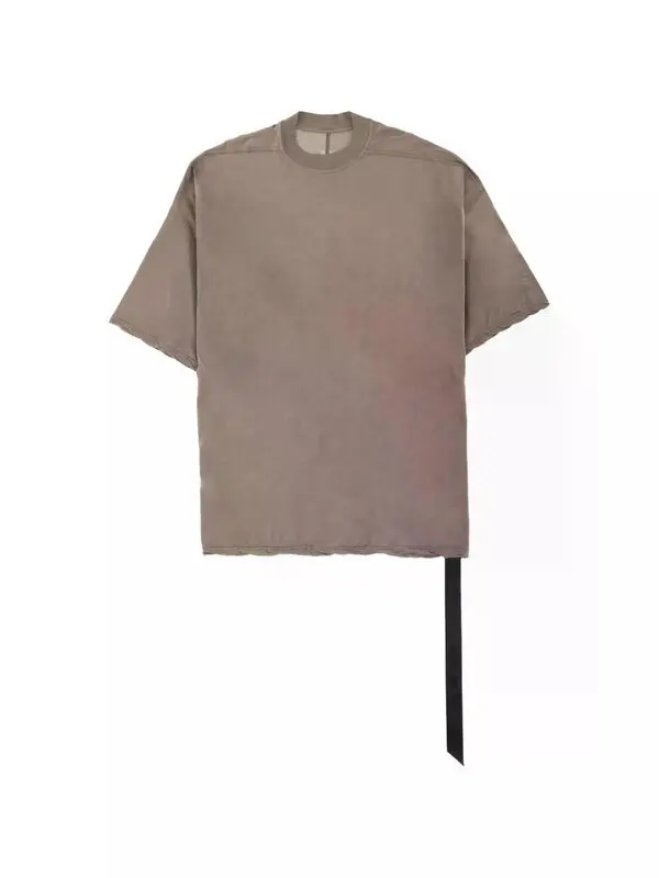 Rick Owens Short-sleeve Raw-hem T-shirt