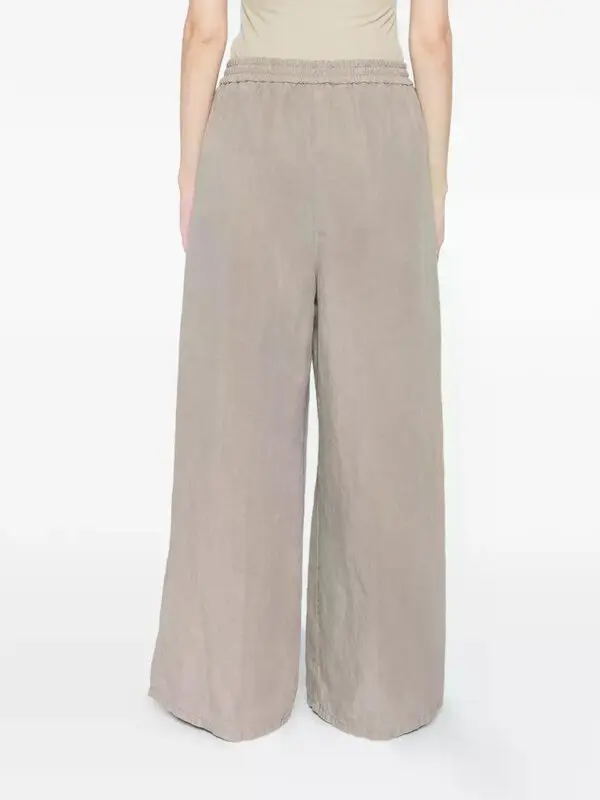 BERWICH Drawstring-waistband Trousers - Brown