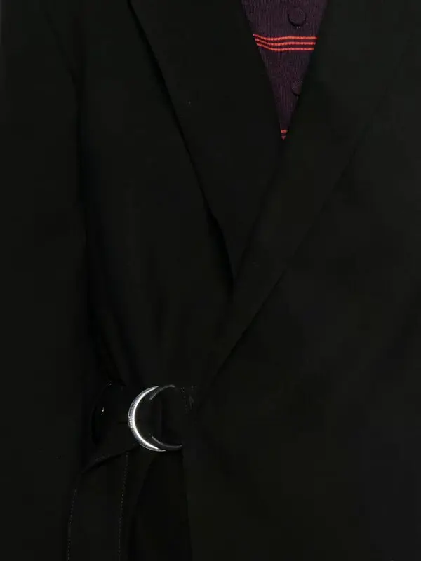 Loewe Buckled Wool Blazer