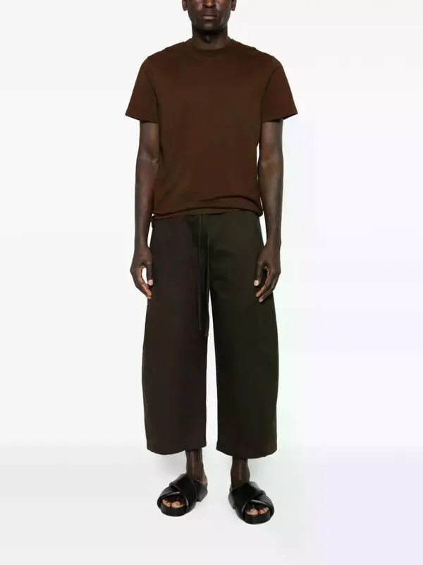 ENTIRE STUDIOS Crew-neck T-shirt - Brown