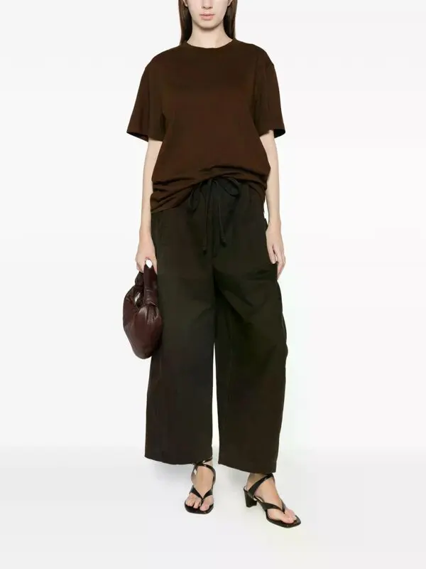 ENTIRE STUDIOS Crew-neck T-shirt - Brown