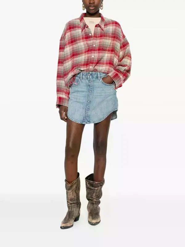 DIESEL® De-ard Mini Skirt - Blue