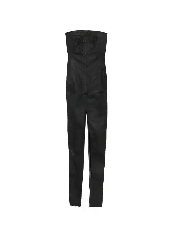 Rick Owens Sliced Rustier Maxi Dress - Black