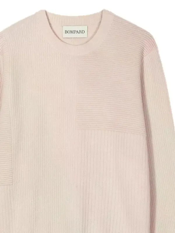 Eric Bompard Ottoman Ribbed Sweater - Pink