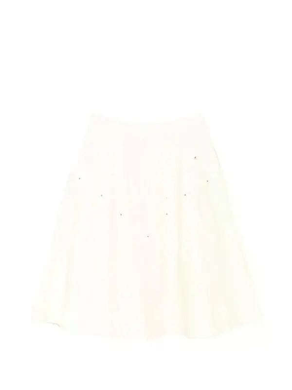 SAMUEL GUÌ YANG A-line Denim Skirt