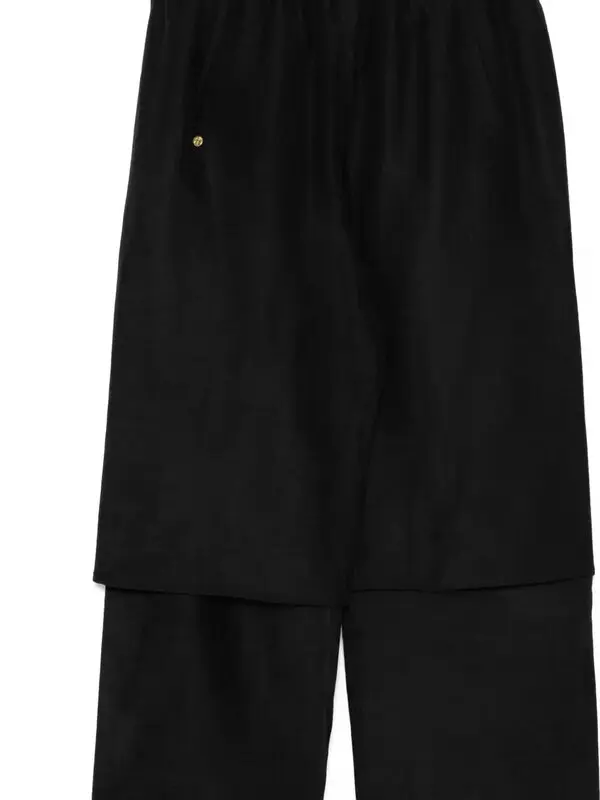 SAMUEL GUÌ YANG Drawstring Tapered Trousers