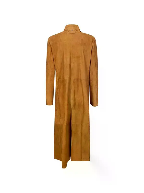 SALVATORE SANTORO Button Sheepskin Coat