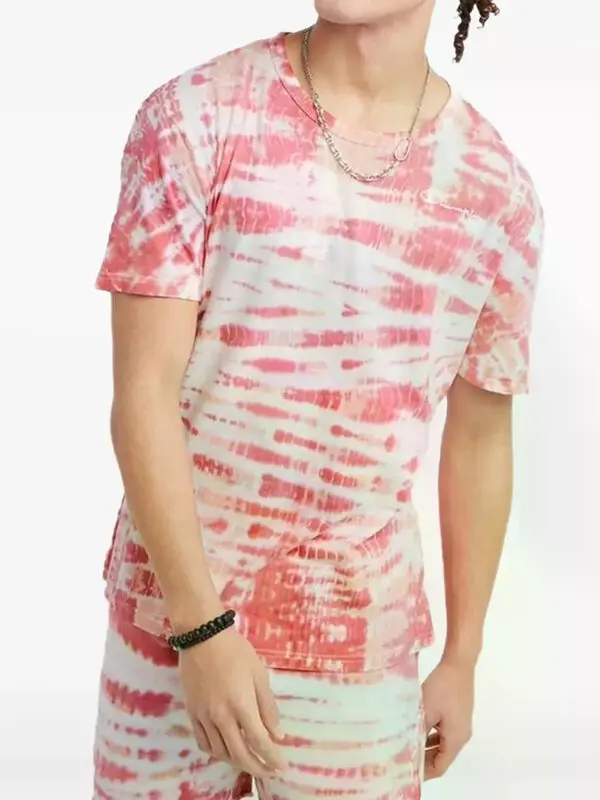 Champion Wave Dye Tickled Rose T-shirt - Pink