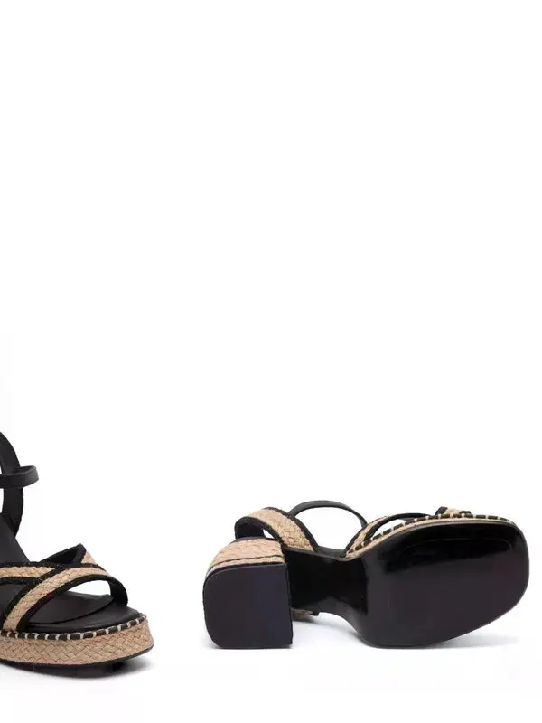 CastaÑer Vanish Crossover-strap Sandals - Neutrals