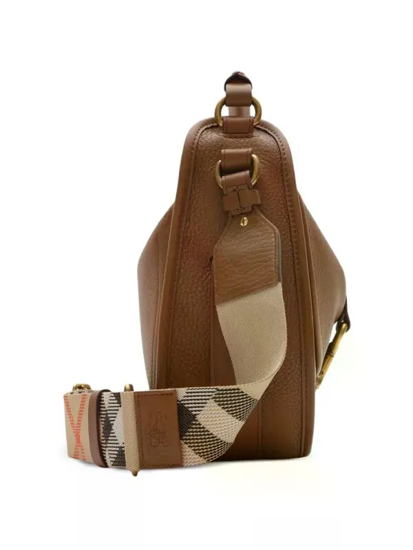 Burberry Small B-clip Messenger Bag - Brown
