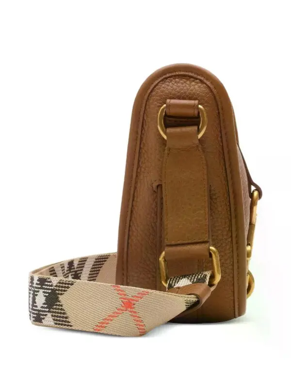 Burberry Mini B-clip Messenger Bag - Brown