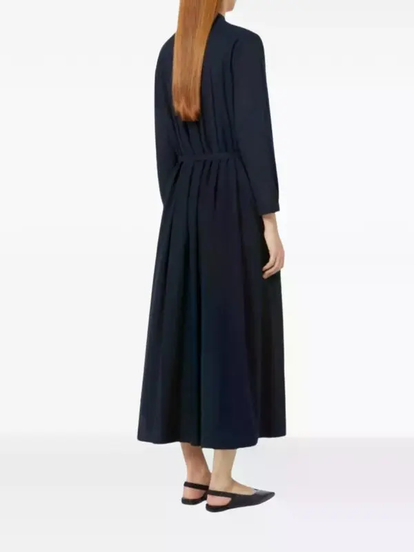 Max Mara Crystal-embellished Belted Maxi Dress