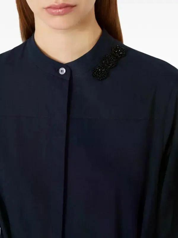 Max Mara Crystal-embellished Belted Maxi Dress