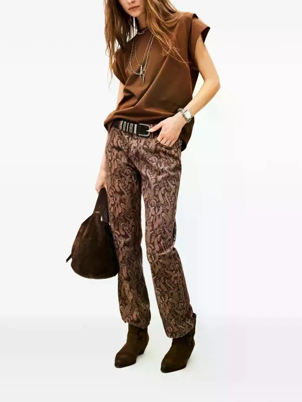 Ba&sh Pio T-shirt - Brown