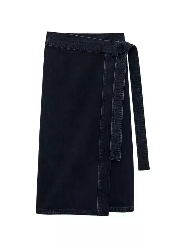 Ba&sh Tie-wrap Midi Skirt