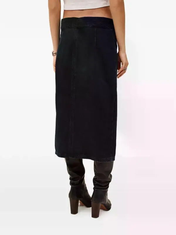 Ba&sh Tie-wrap Midi Skirt