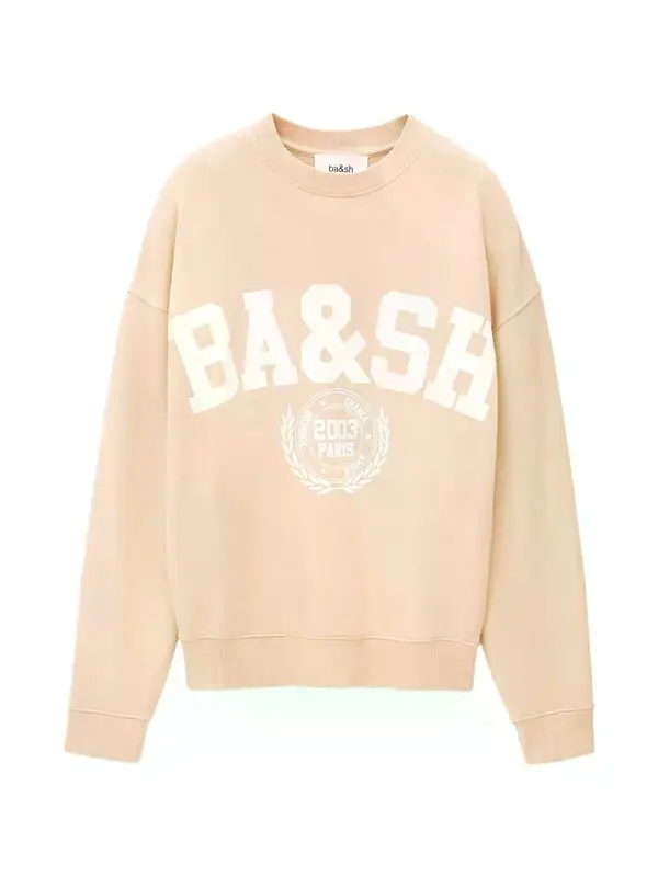 Ba&sh Graphic-print Sweatshirt - Neutrals