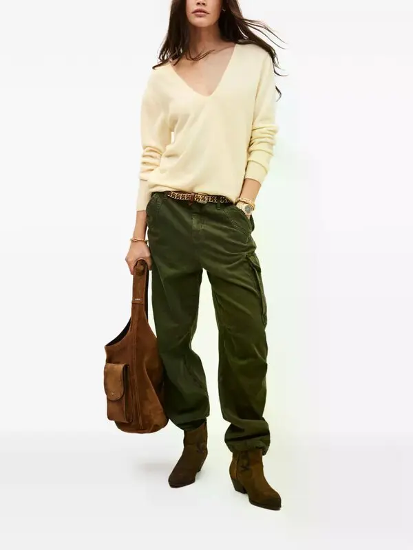 Ba&sh Sollene V-neck Knitted Top