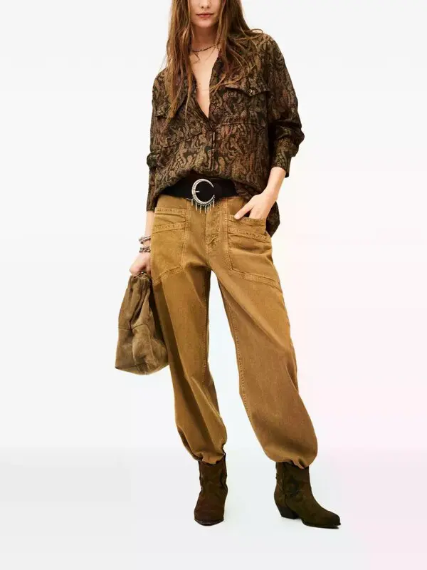 Ba&sh Tao Paisley-pattern Shirt