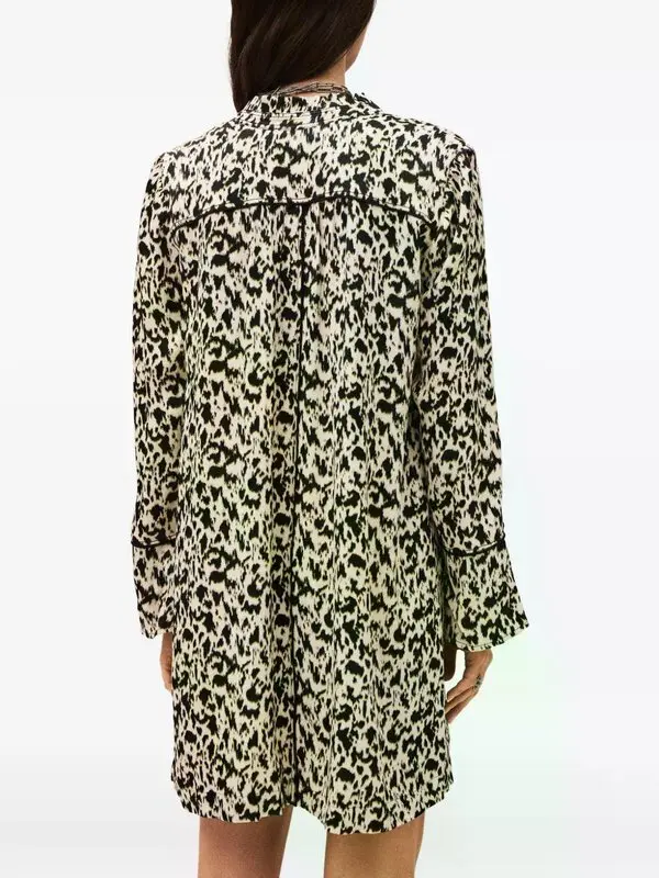 Ba&sh Perla V-neck Printed Dress