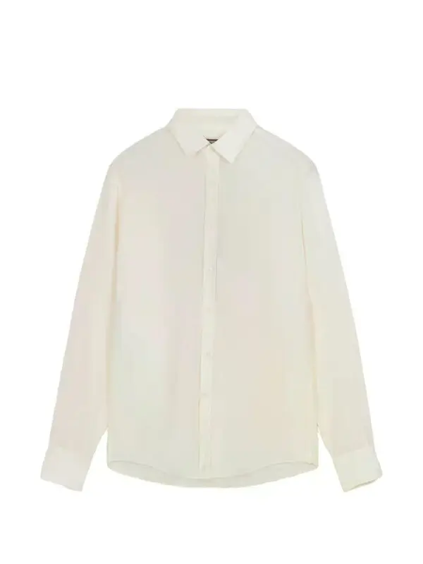 Canali Linen Shirt - Neutrals