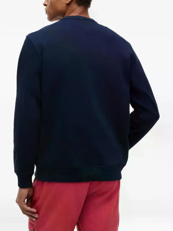 Tommy Hilfiger Logo Patch Sweatshirt - Blue