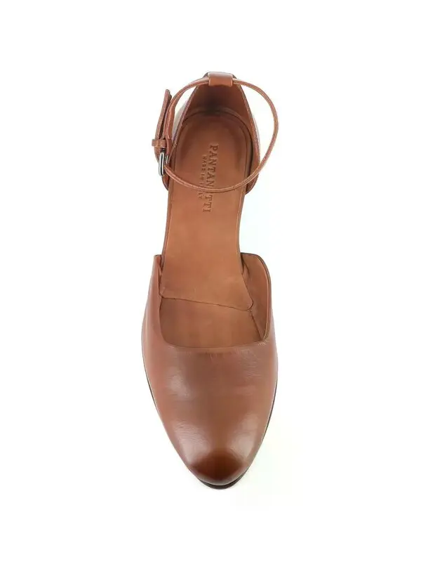PANTANETTI Ankle Strap Pumps - Brown