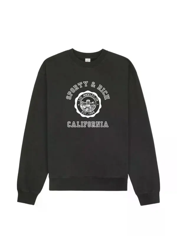 SPORTY & RICH California Emblem Crewneck