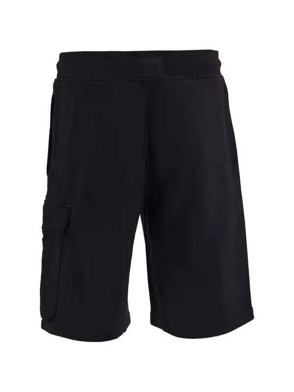 C.P. COMPANY Drawstring Pocket Shorts - Black