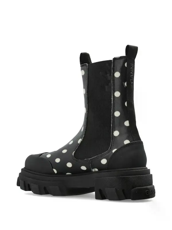 GANNI Polka-dot Boots