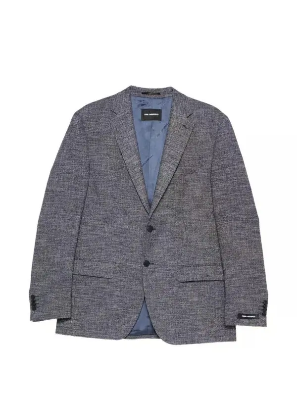 Karl Lagerfeld Tailored Jacket - Blue
