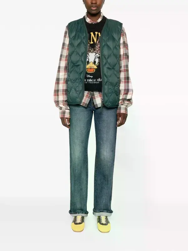 Taion Quilted V-neck Gilet