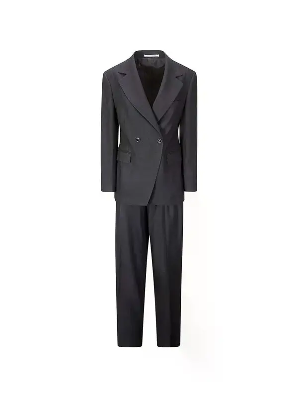 Tagliatore Astra Double-breasted Jacket - Black