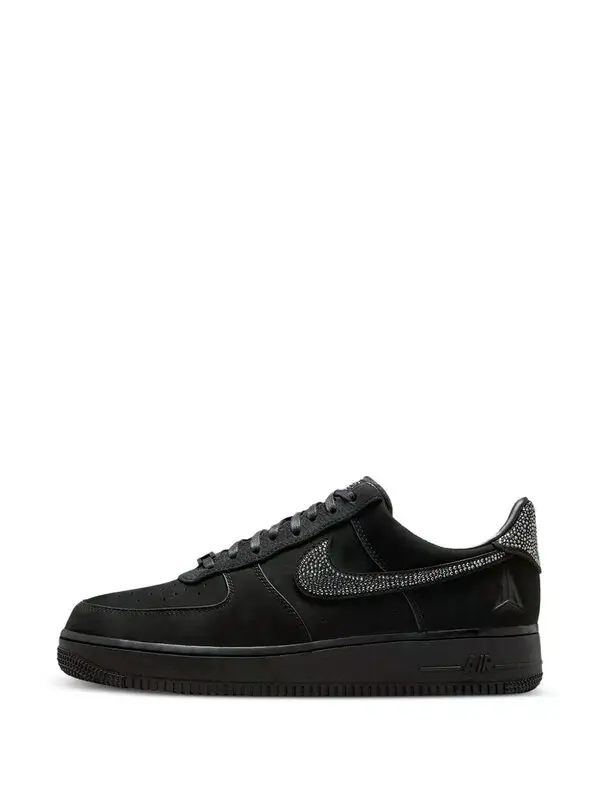 Nike X Ja Morant Metallic-appliqué Sneakers - Black