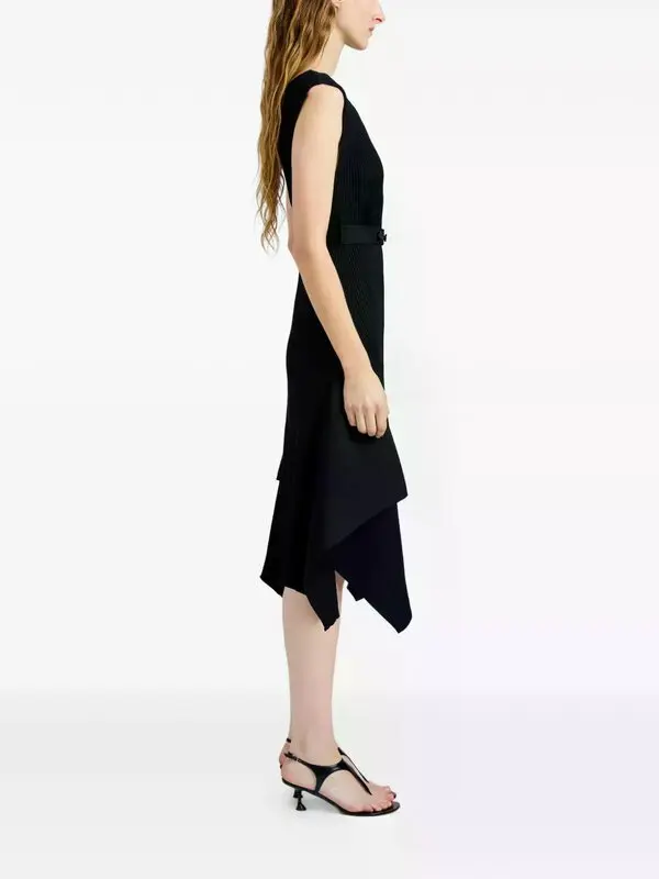 Proenza Schouler Artemis Belted Dress - Black