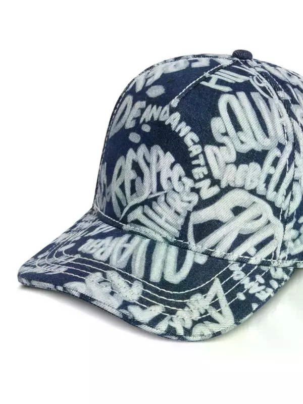Dsquared2 Rebel Hibiscus Baseball Cap