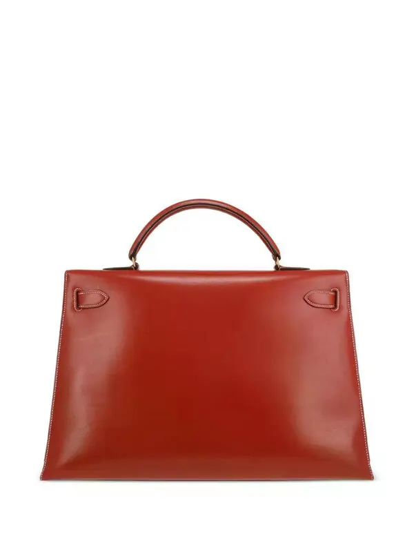 Hermès 1988 Kelly 40 Handbag - Red