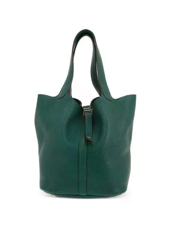 Hermès 2017 Picotin 22 Handbag - Green