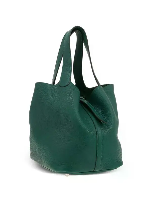 Hermès 2017 Picotin 22 Handbag - Green