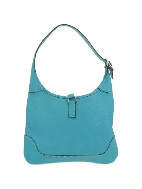 Hermès 2005 Mini Trim Shoulder Bag - Blue