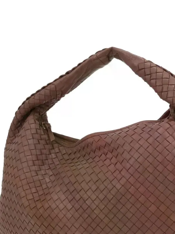 Bottega Veneta 2000s Intrecciato Handbag - Grey