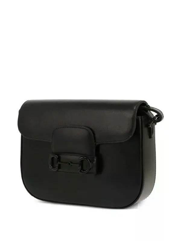 Gucci 1955 Horsebit Shoulder Bag - Black